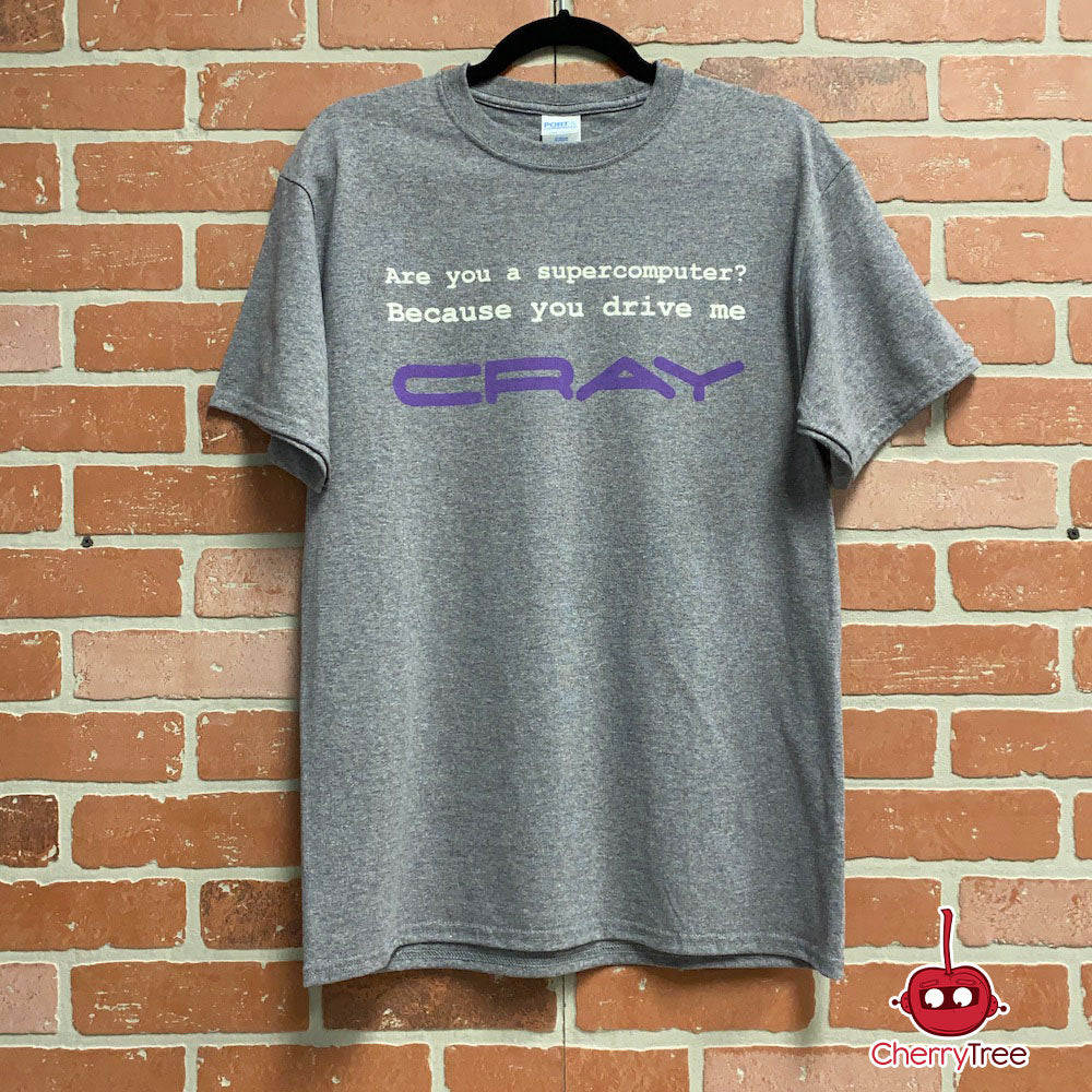 CRAY Super Computer CherryTree T-Shirt – CherryTree Inc
