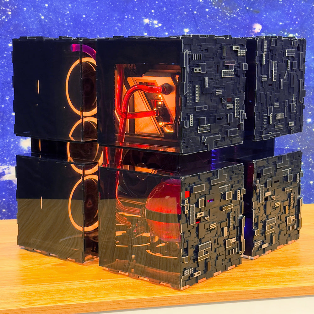 Star Trek Borg Fusion Cube ATX PC Xtreme Convention Show Piece ...