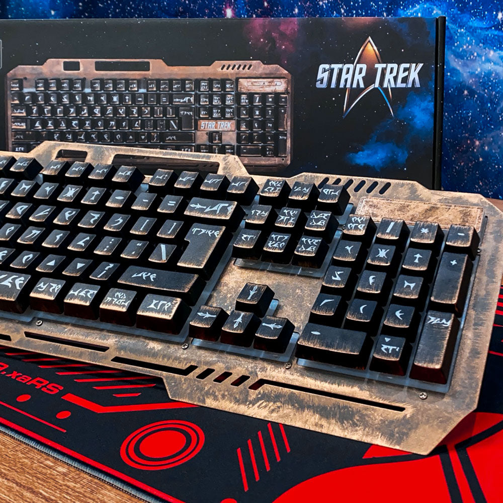 Star Trek: The Next Generation Klingon USB Keyboard by CherryTree Inc.