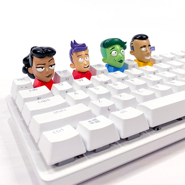Star Trek: Lower Decks Artisan Keycap 4-Character Set – CherryTree Inc