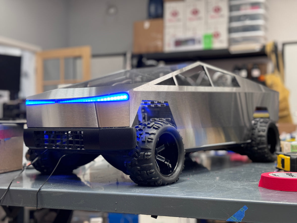 Cybertruck ATX PC Stainless Steel Case – CherryTree Inc