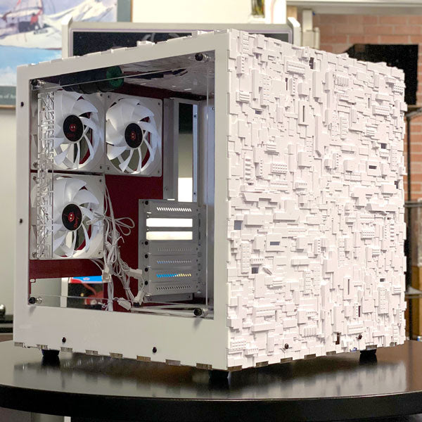 Star Trek Borg Cube ATX SNOW WHITE Edition | Tower PC Case (Ready to S ...