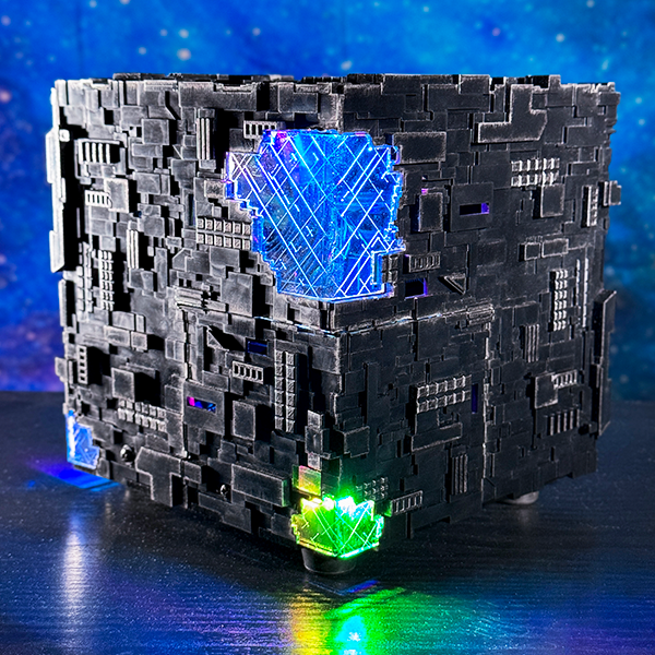 Star Trek: Picard Borg Micro Cube MKIII AMD Ryzen 8700G Showroom Model ...