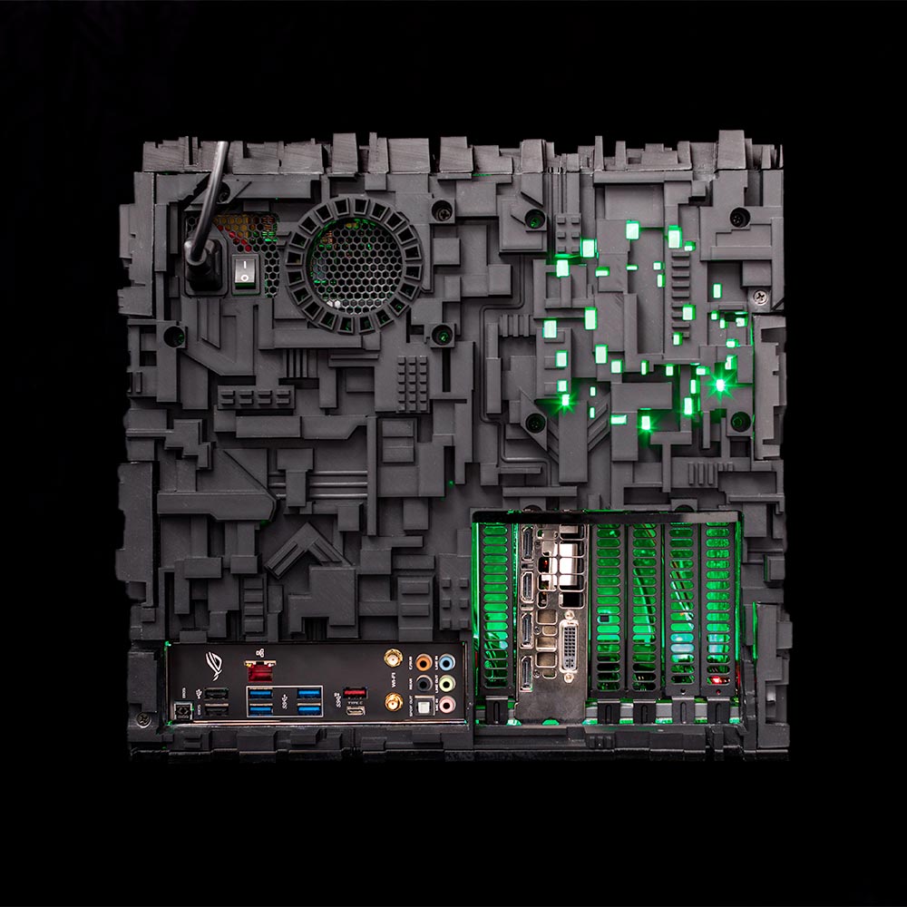 Borg Cube ATX PC Gen. 1 STAR TREK™ Desktop Computer – CherryTree Inc