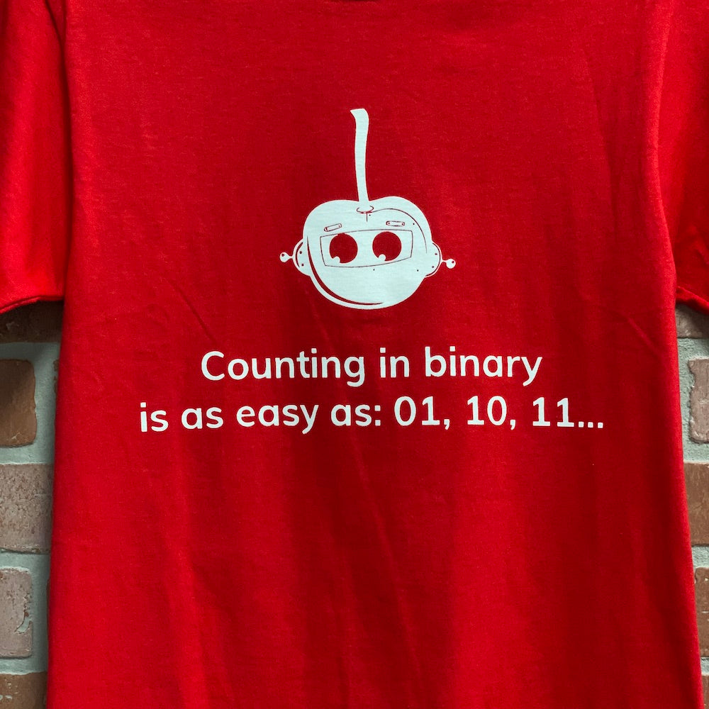CherryTree Inc. Counting in Binary T-Shirt
